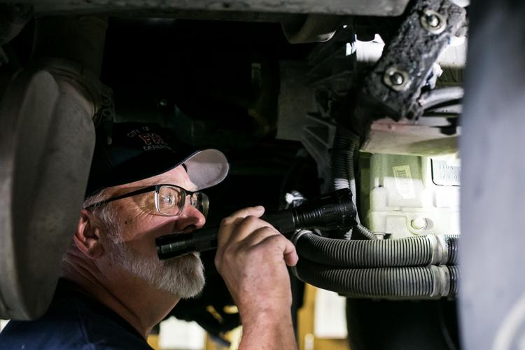 Yakima’s head fire mechanic celebrates four decades with the city ...