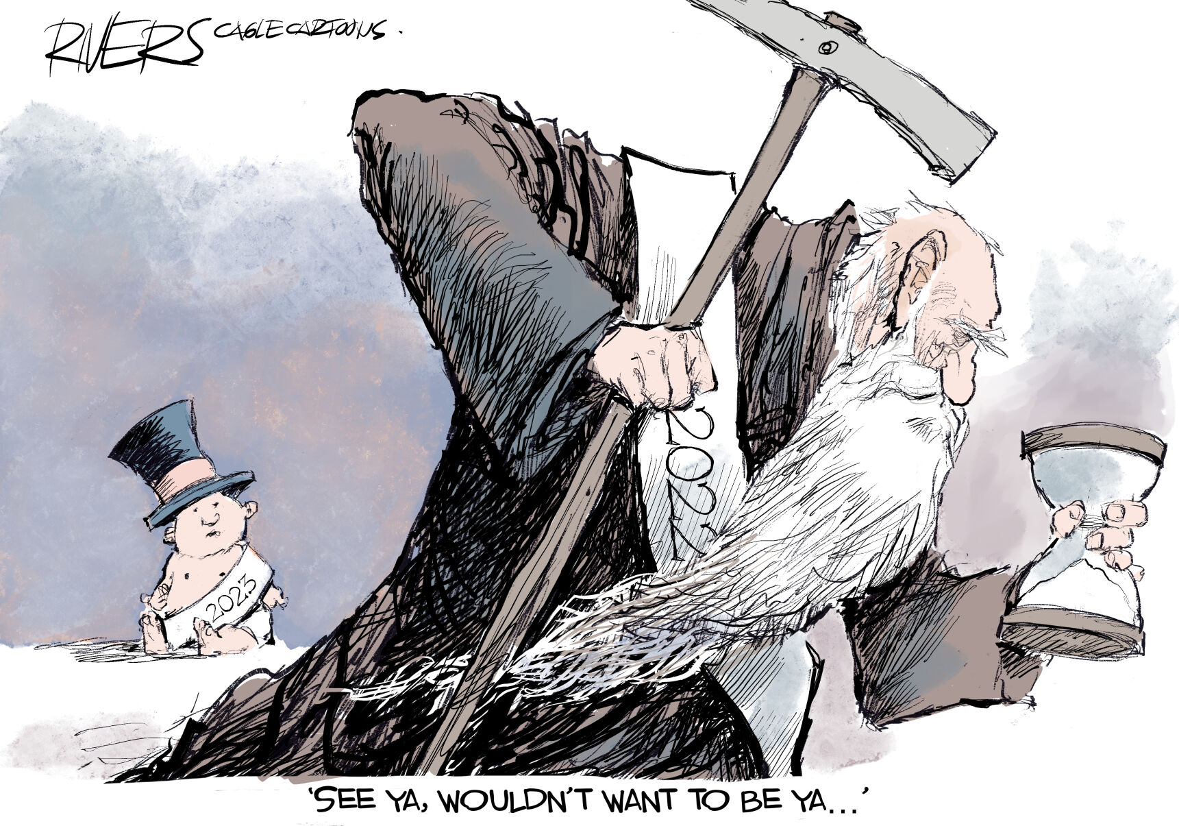 Editorial Cartoon: Rivers (Dec. 31, 2022) | Opinion | yakimaherald.com