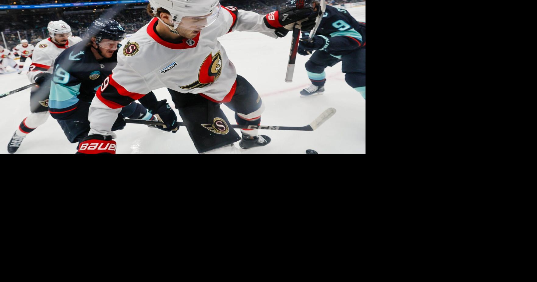 Photos: Kraken can’t score against Senators, lose 3-0 | Kraken ...