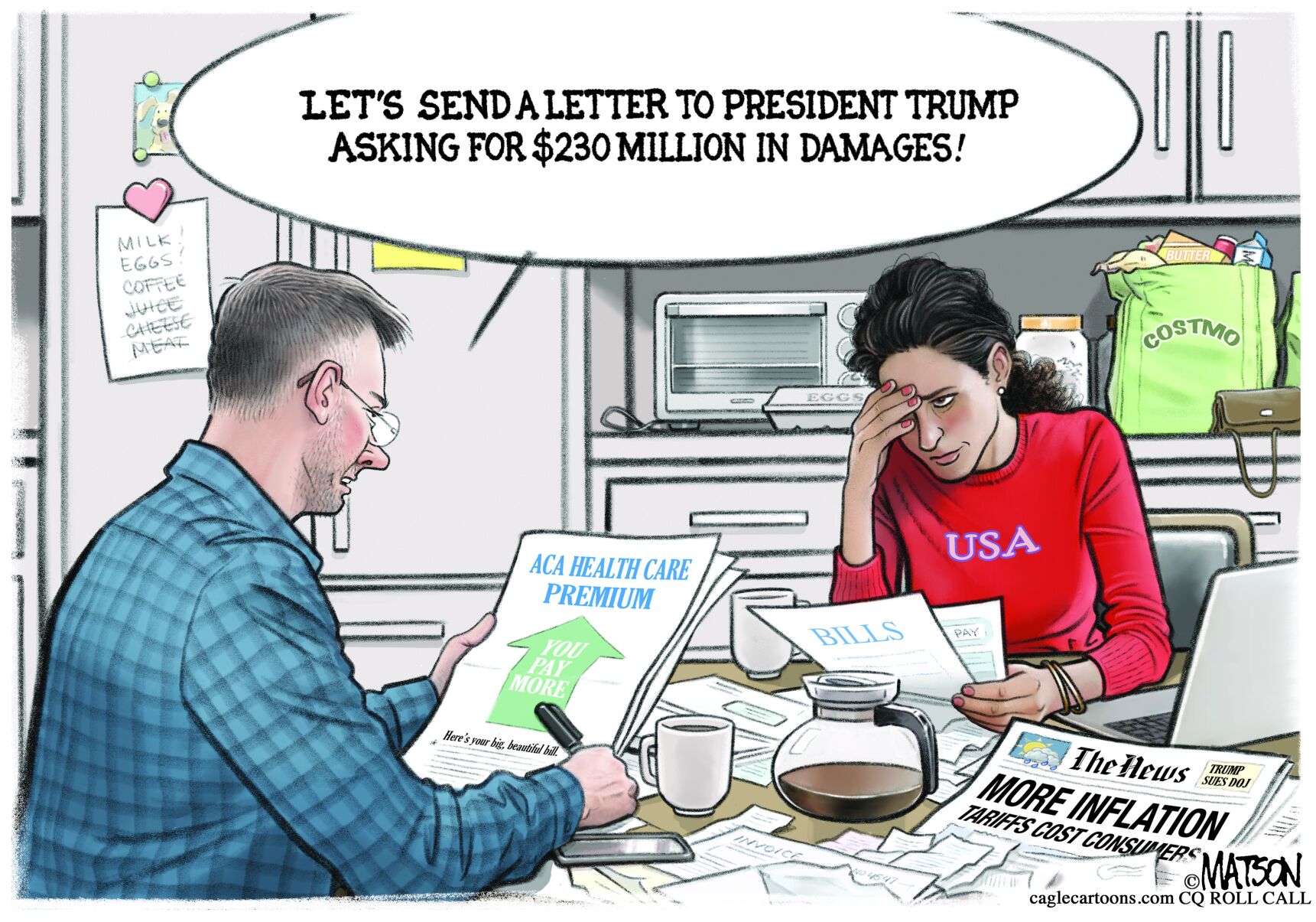 Editorial Cartoon: R.J. Matson (Oct. 27, 2025) | Opinion | yakimaherald.com