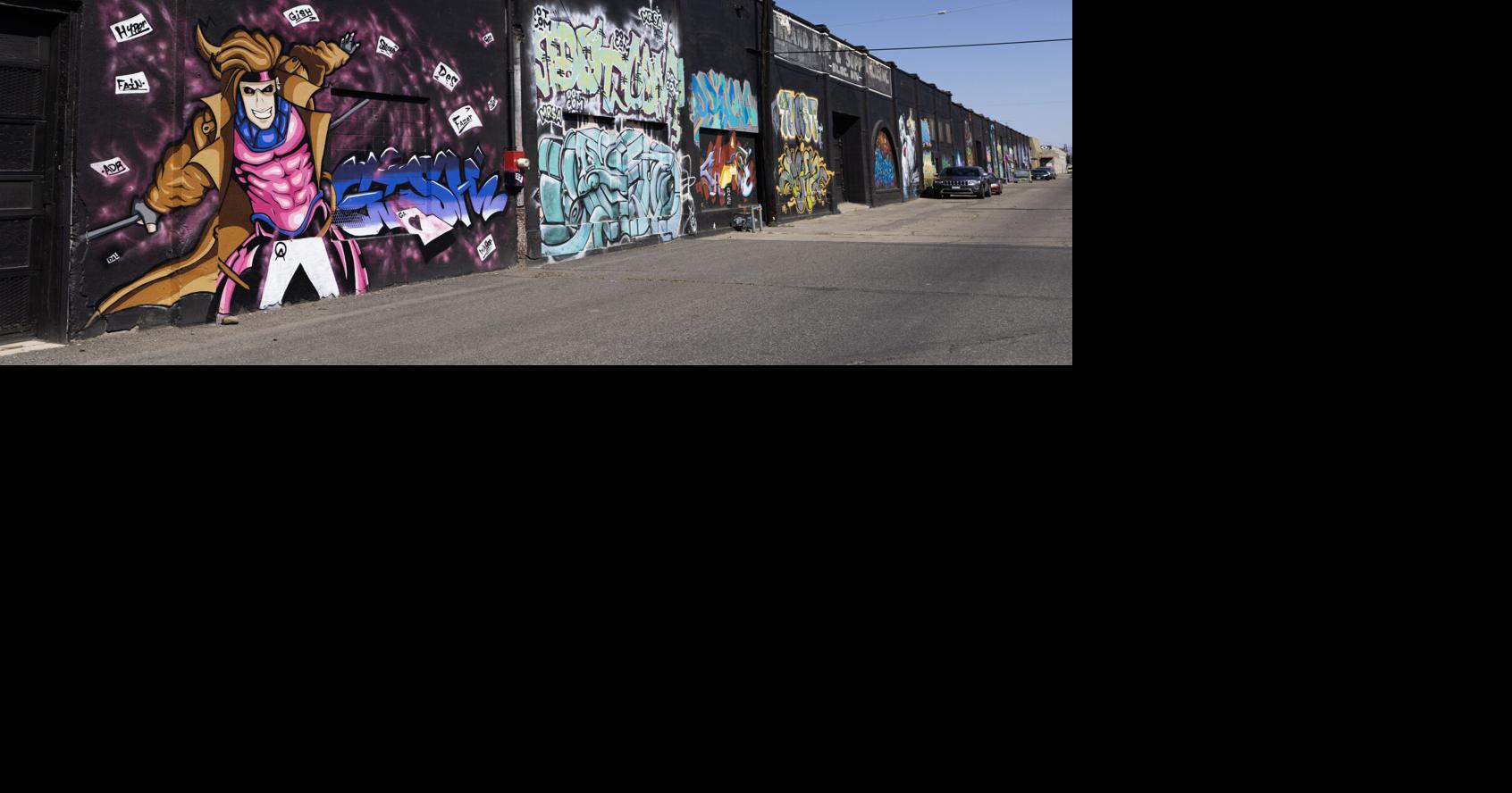 A neighborhood once riddled with gang graffiti finds a solution in ...