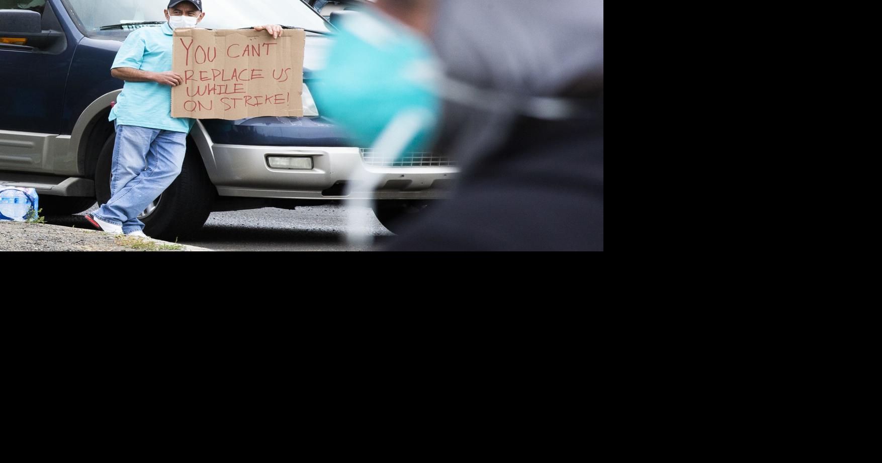 Ag worker strikes continue Wednesday, with walkout at Monson Fruit in ...