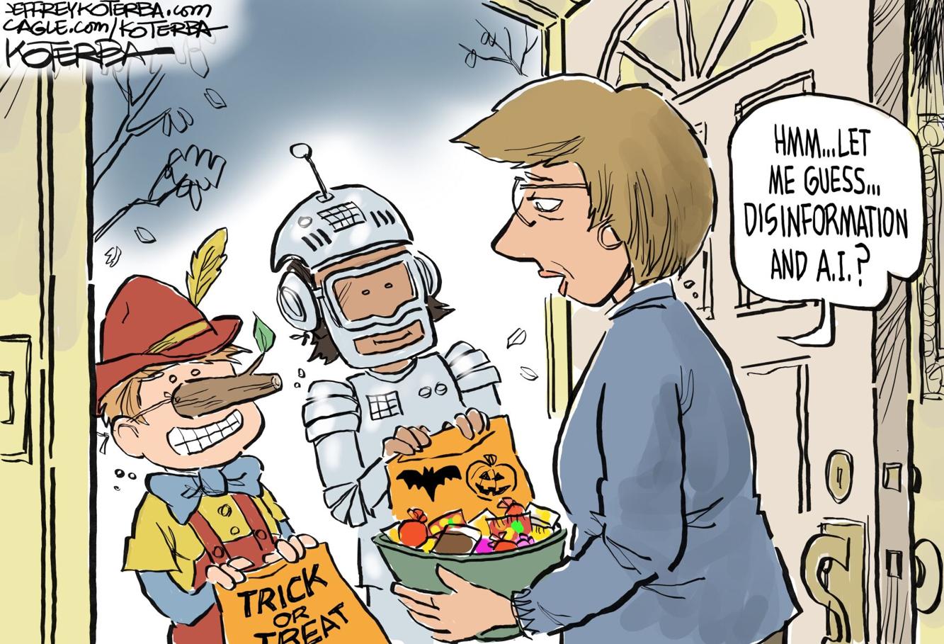 Editorial Cartoon: Jeff Koterba (Oct. 31, 2024) | Opinion ...