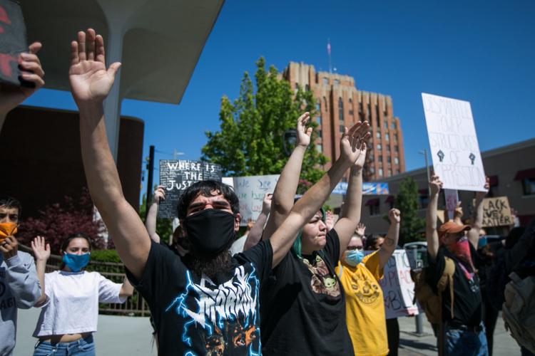 Photos: Justice for George Floyd rally | Photos and Videos ...