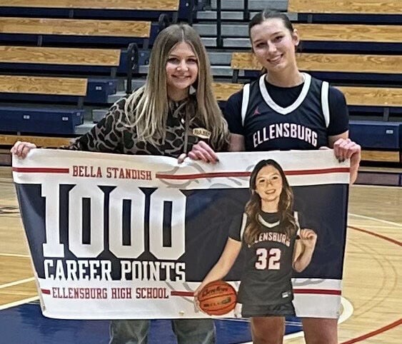 Local roundup: Ellensburg's Standish scores 1,000th point in rout of ...