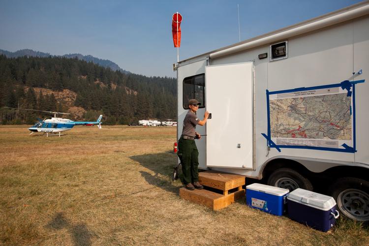 Photos: Scenes from the Norse Peak Fire base camp | Photos and Videos ...
