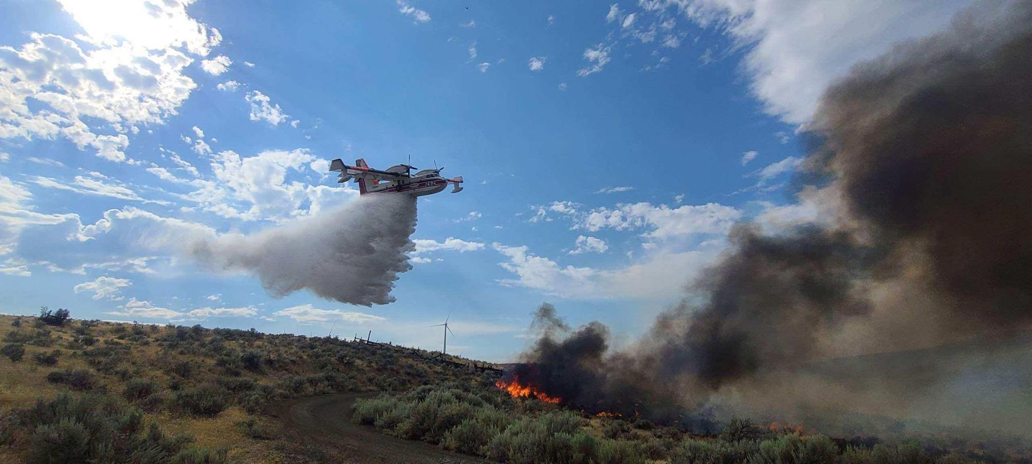 Vantage wildfire grows to 17,000 acres with better conditions expected ...