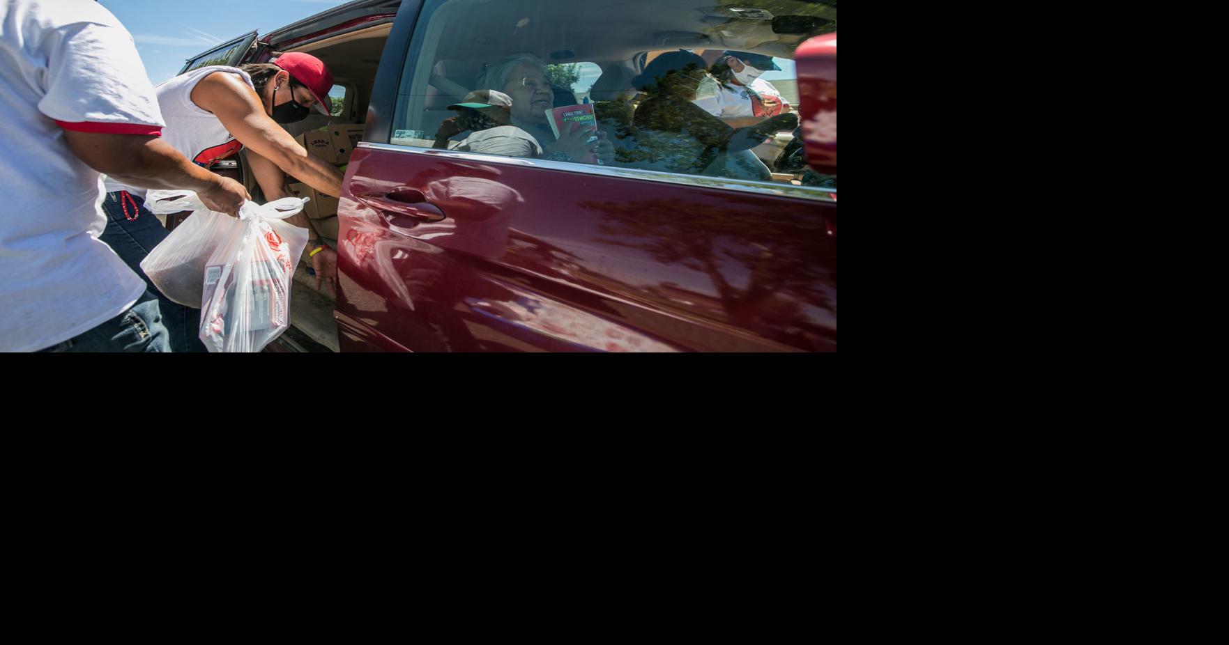 Peacekeeper Society distributes thousands of pounds of food and ...