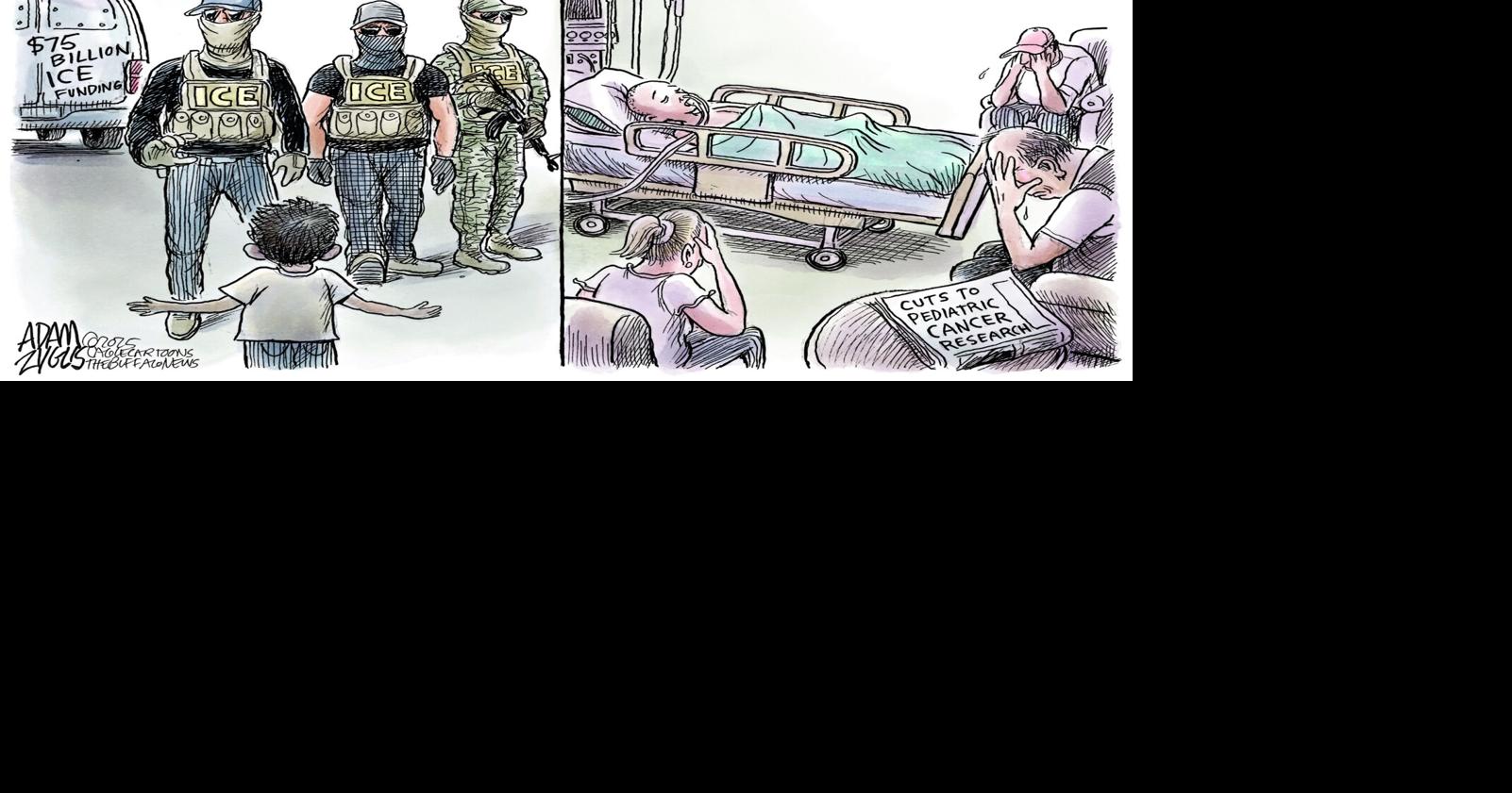 Editorial Cartoon: Adam Zyglis (Oct. 22, 2025) | Opinion | yakimaherald.com