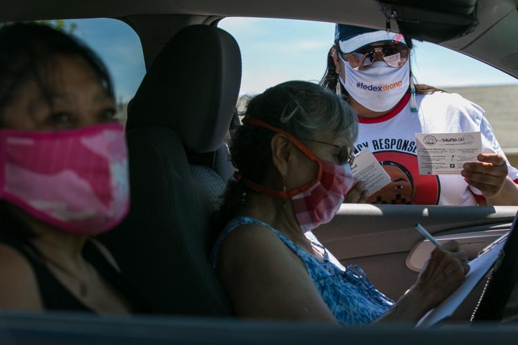 Peacekeeper Society distributes thousands of pounds of food and ...