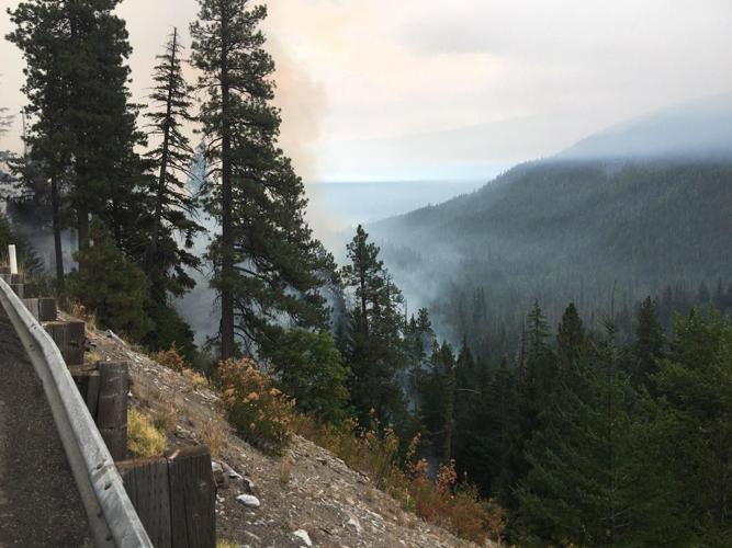 Hwy 12 to reopen at 7 tonight; Containment on Cold Creek Fire at White ...