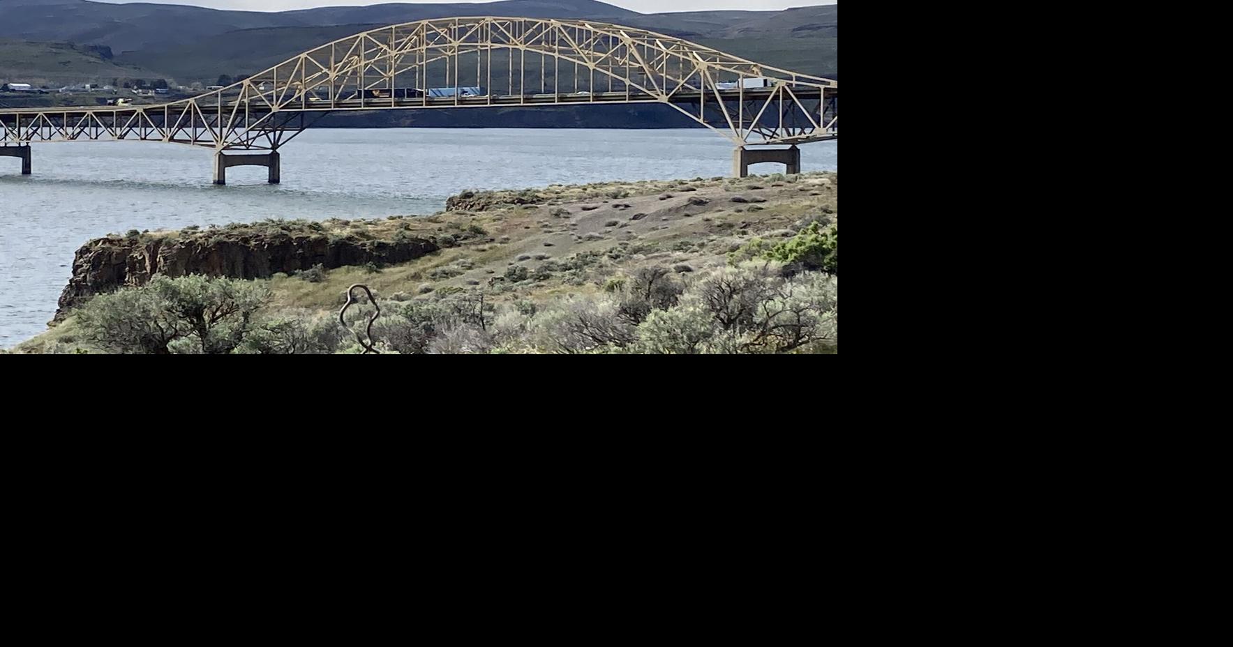 Work on I-90 Vantage Bridge begins, with lanes reduced until November ...