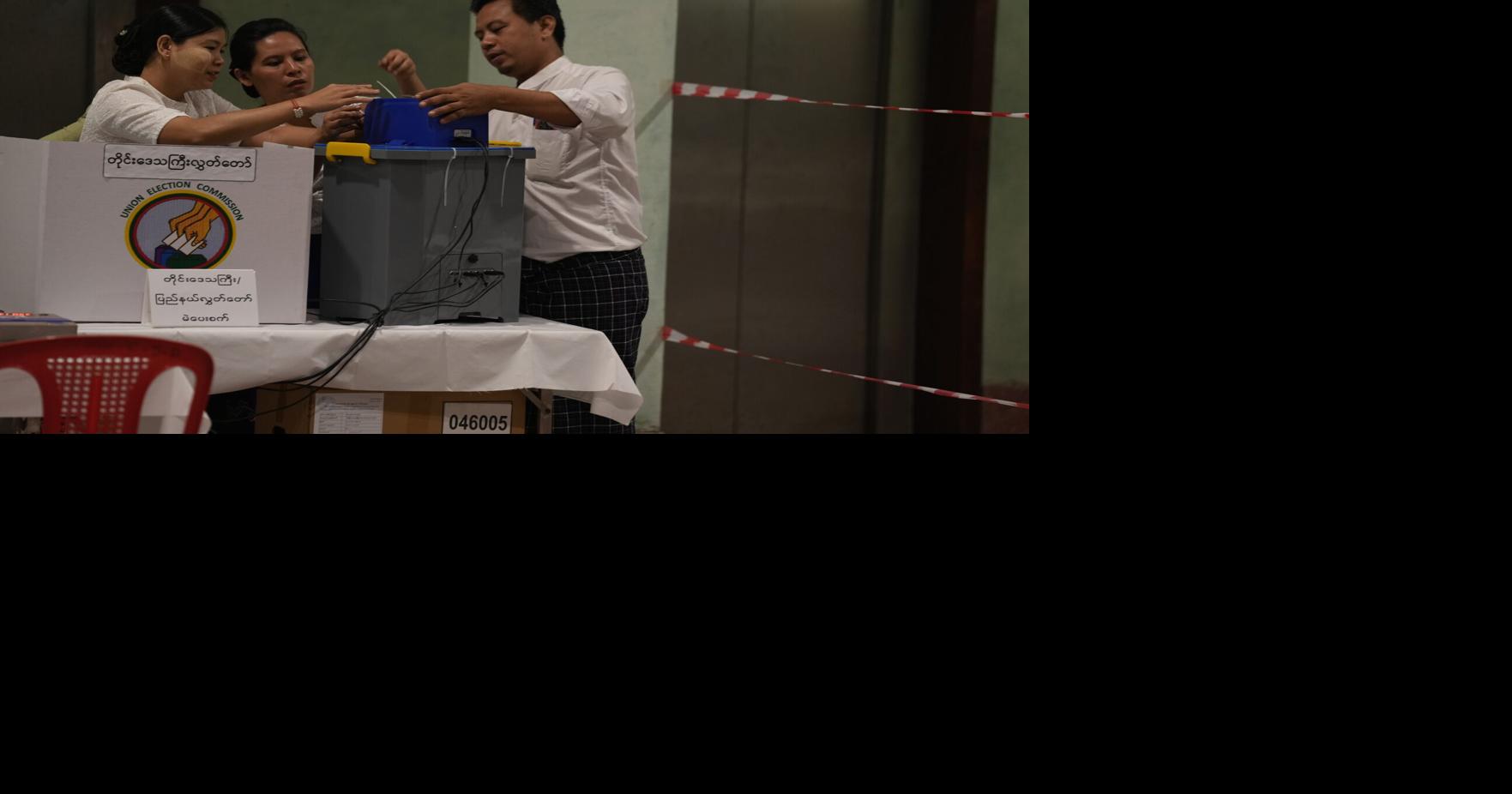 Polls open for Myanmar's first election since military seized power ...