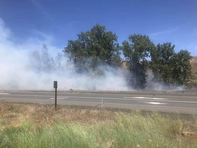 Yakima firefighters contain 'suspicious' fire burning along Greenway ...