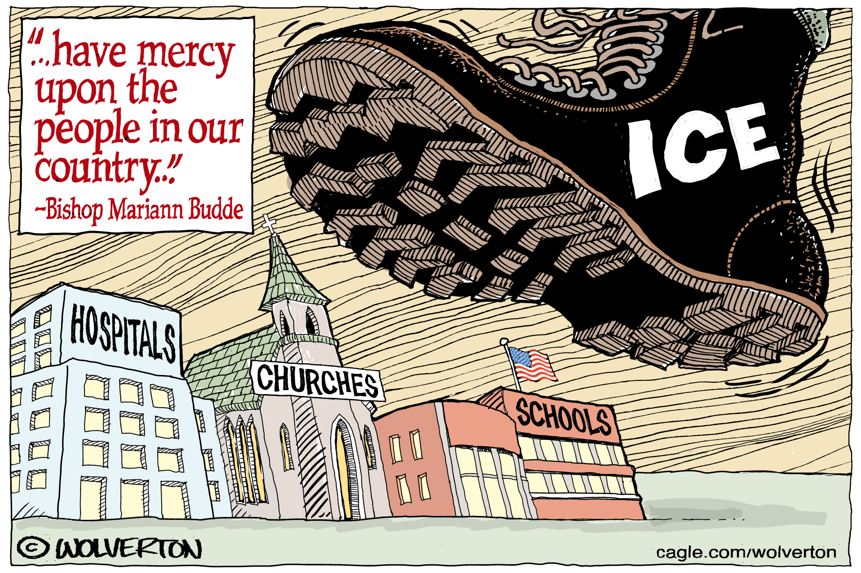 Editorial Cartoon: Monte Wolverton (Feb. 1, 2025) | Opinion ...