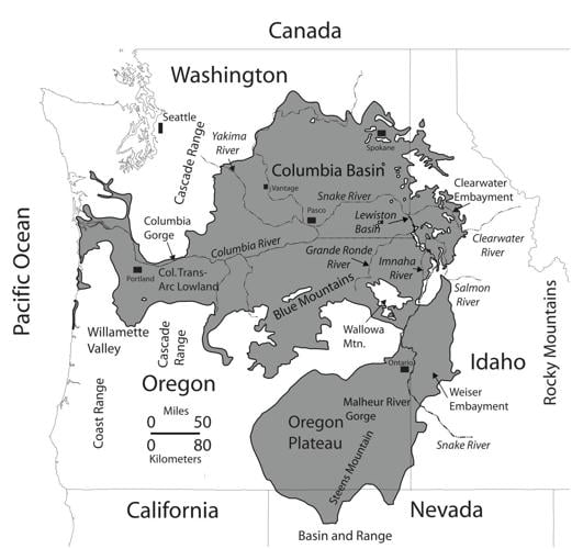 It Happened Here: Basalt flows cover Yakima Valley and shape the ...
