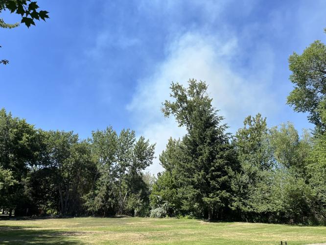 Firefighters battle another fire along Yakima River near arboretum ...