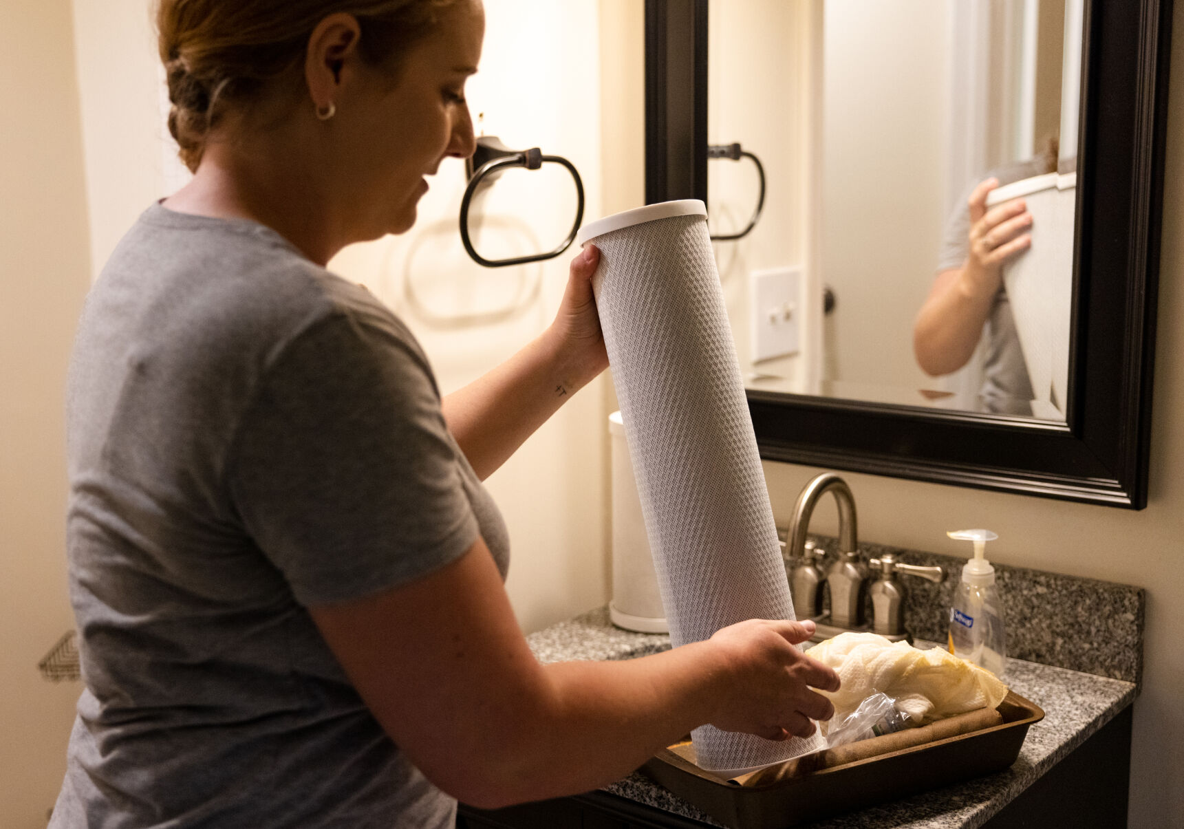 Family with contaminated water near training center left with growing ...