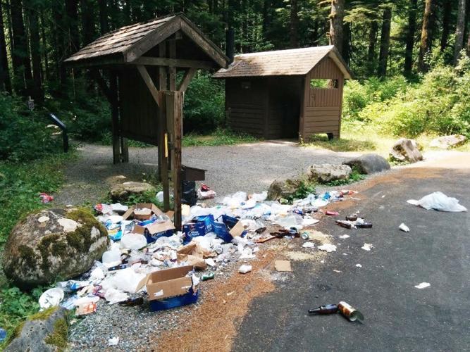 Piles of poop, litter on trails, trampled wildflowers. In the social ...