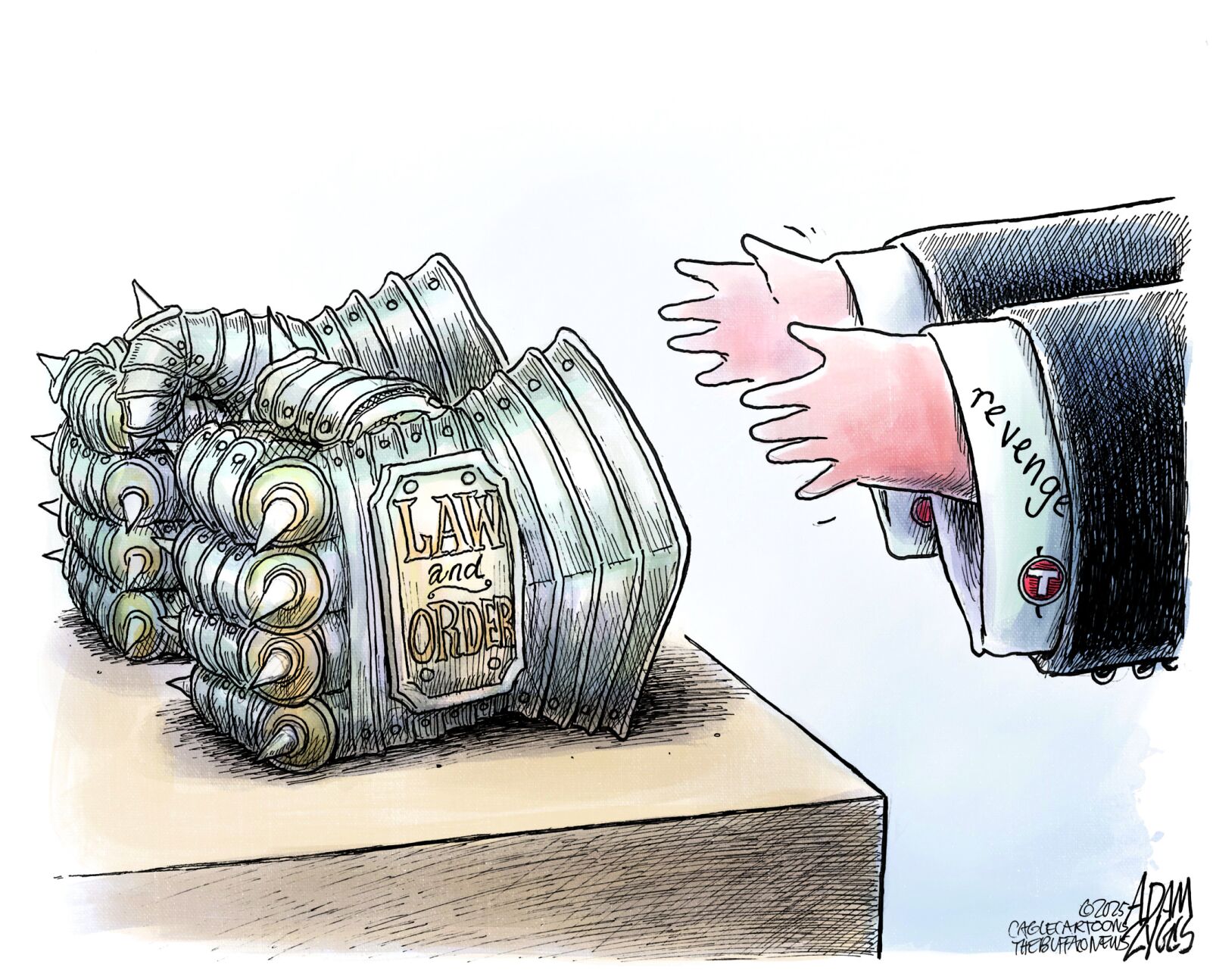 Editorial Cartoon: Adam Zyglis (Aug. 31, 2025) | Opinion | yakimaherald.com