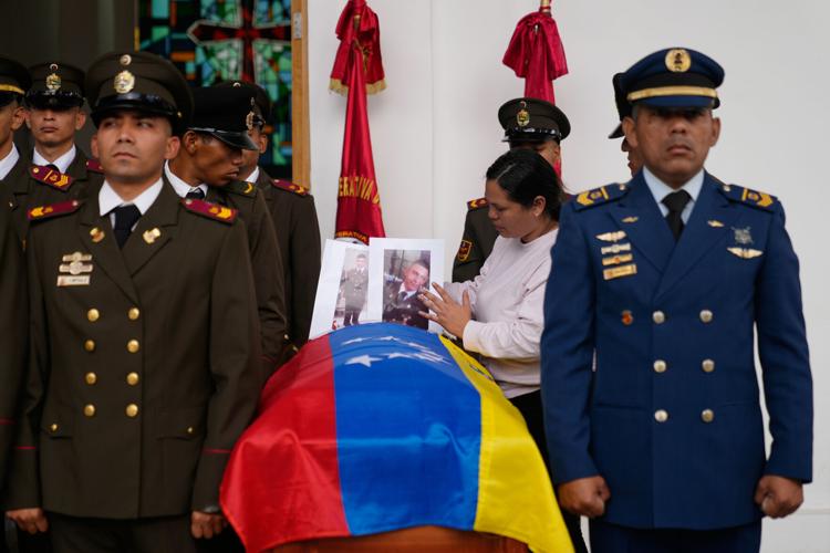 Photos show a military funeral for Venezuelan soldiers killed during US ...