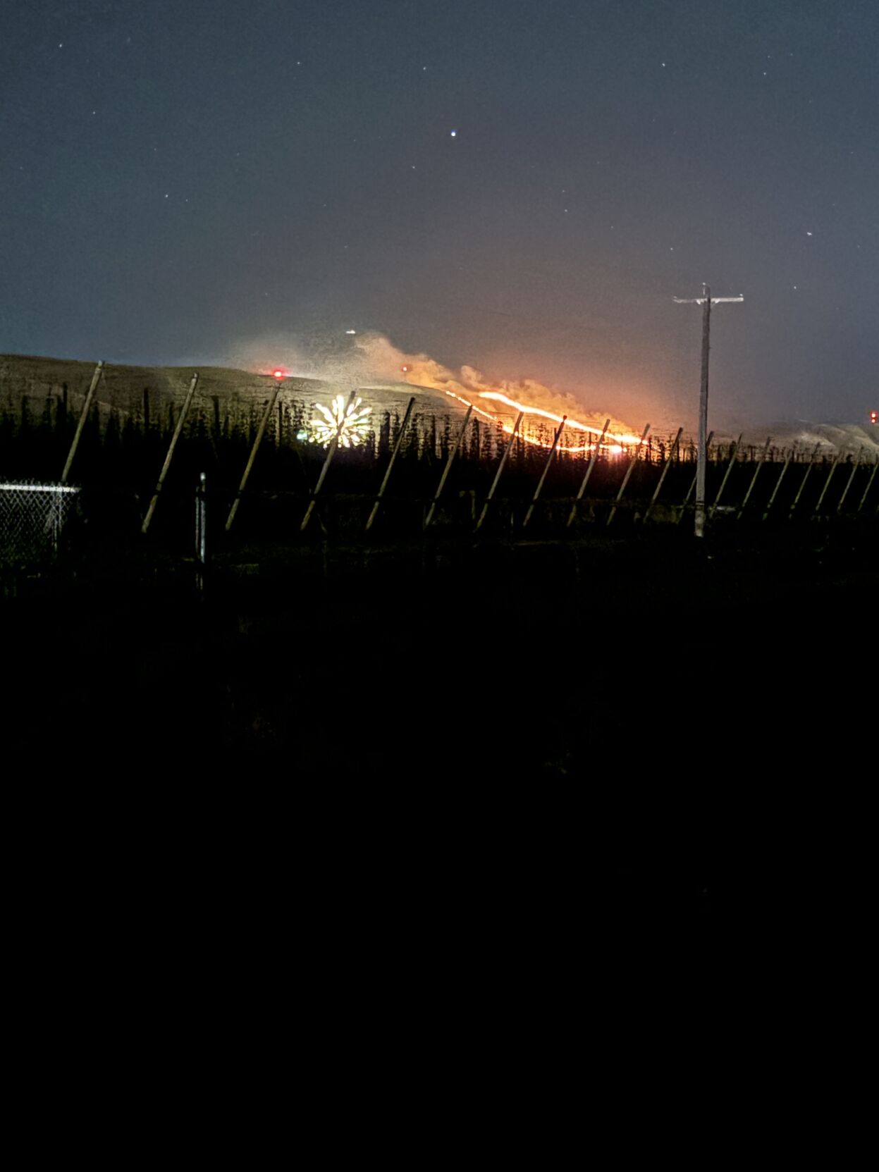 Evacuation levels lowered on Thorp Road fire near Moxee and Konnowac ...