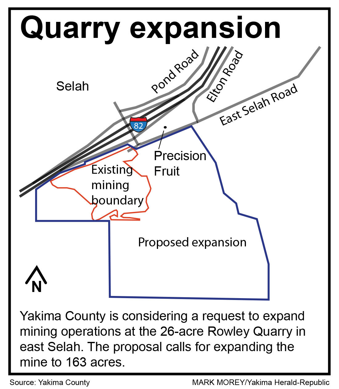 Proposed expansion of Selah mine has some worried | Local ...
