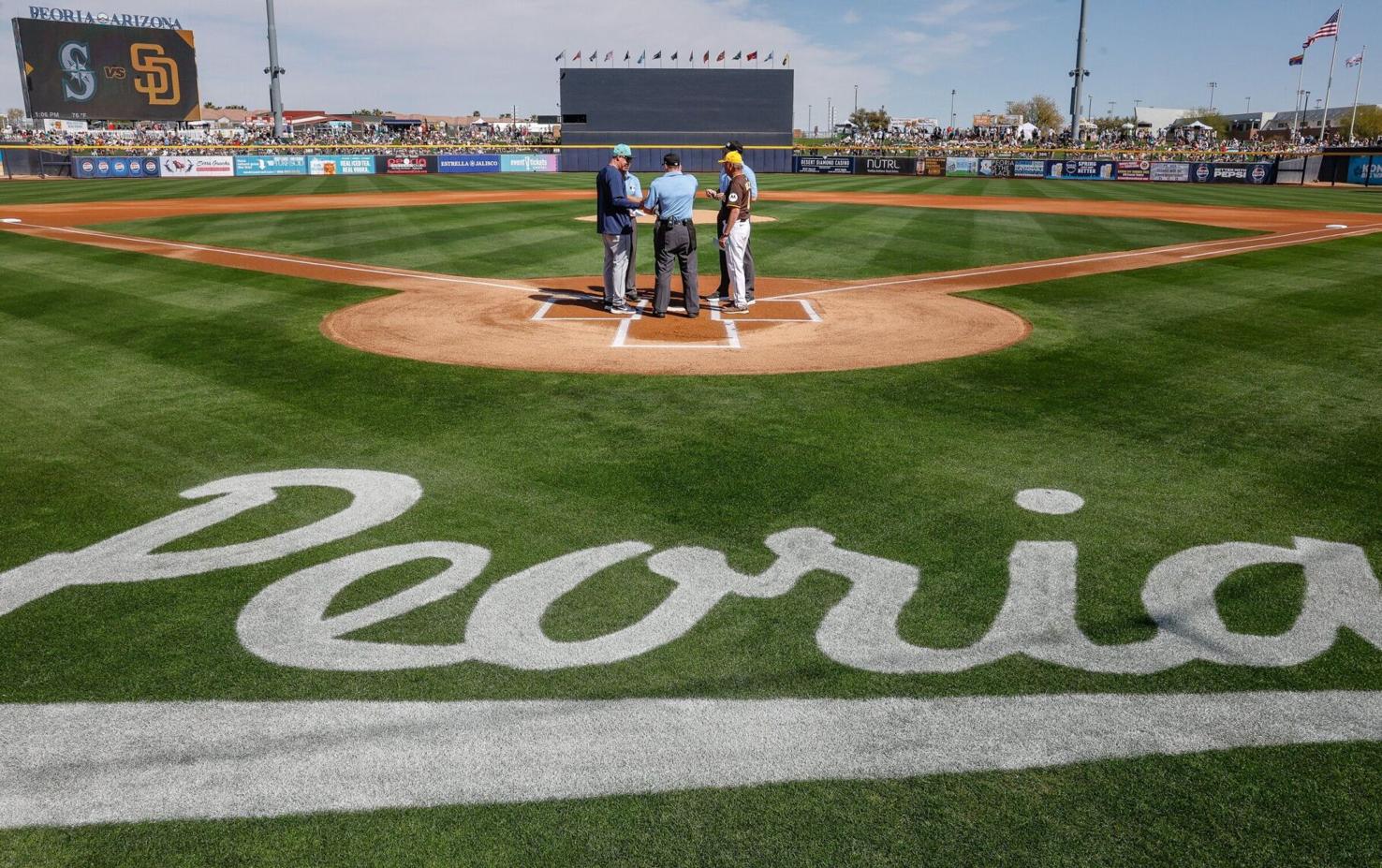 2026 Mariners spring training schedule to open against Padres ...