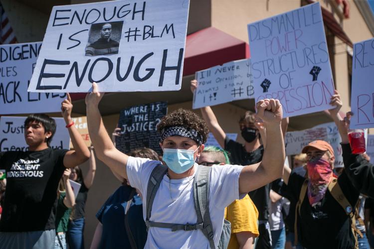 Photos: Justice for George Floyd rally | Photos and Videos ...