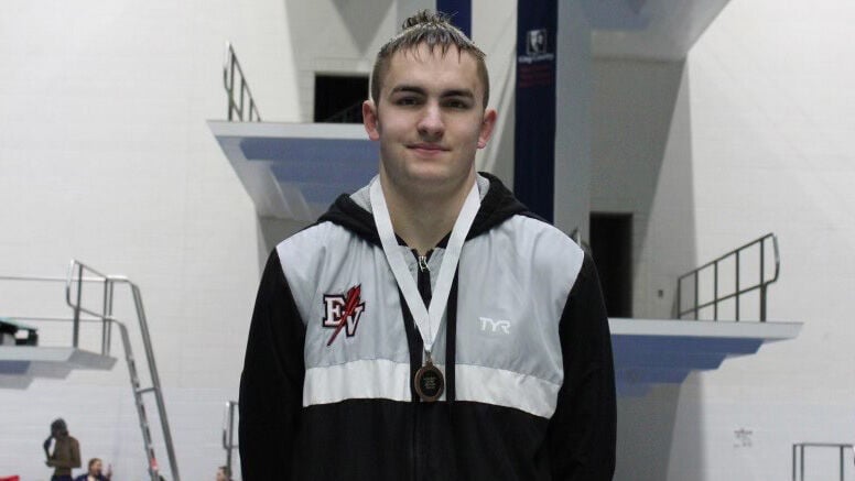 East Valley's Jake Brandt finishes top 5 in pair finals at state swim ...