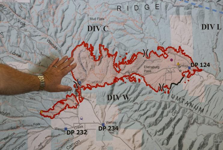 Fire crews shifting from Vantage Highway Fire to Cow Canyon Fire ...