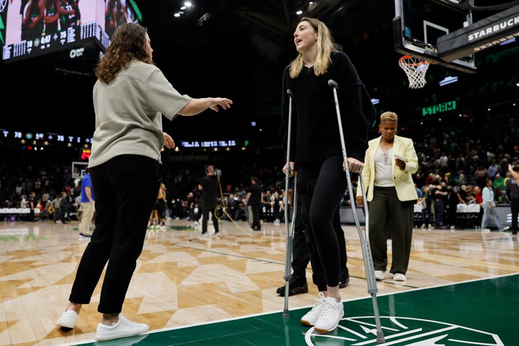 Seattle Storm’s Katie Lou Samuelson returns to action after nearly 2 ...