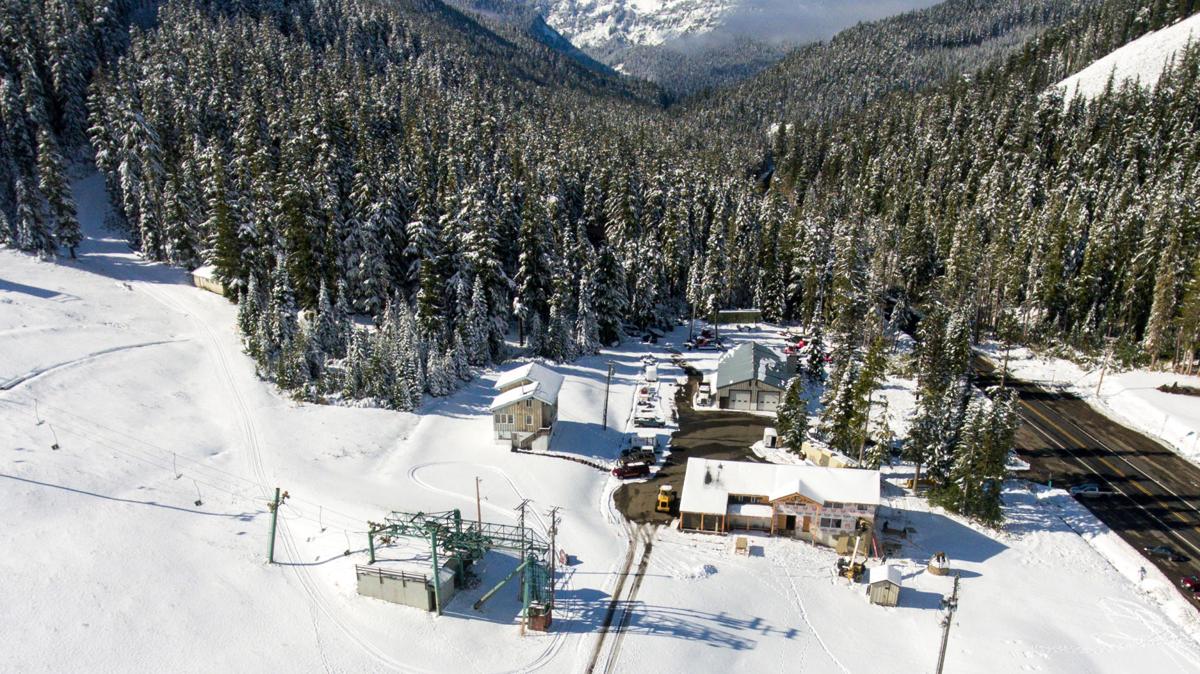 Aerial Photos: White Pass Ski Area prepping for ski season | News ...