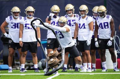 Brandon Wellington takes on challenge of inside linebacker for Huskies ...