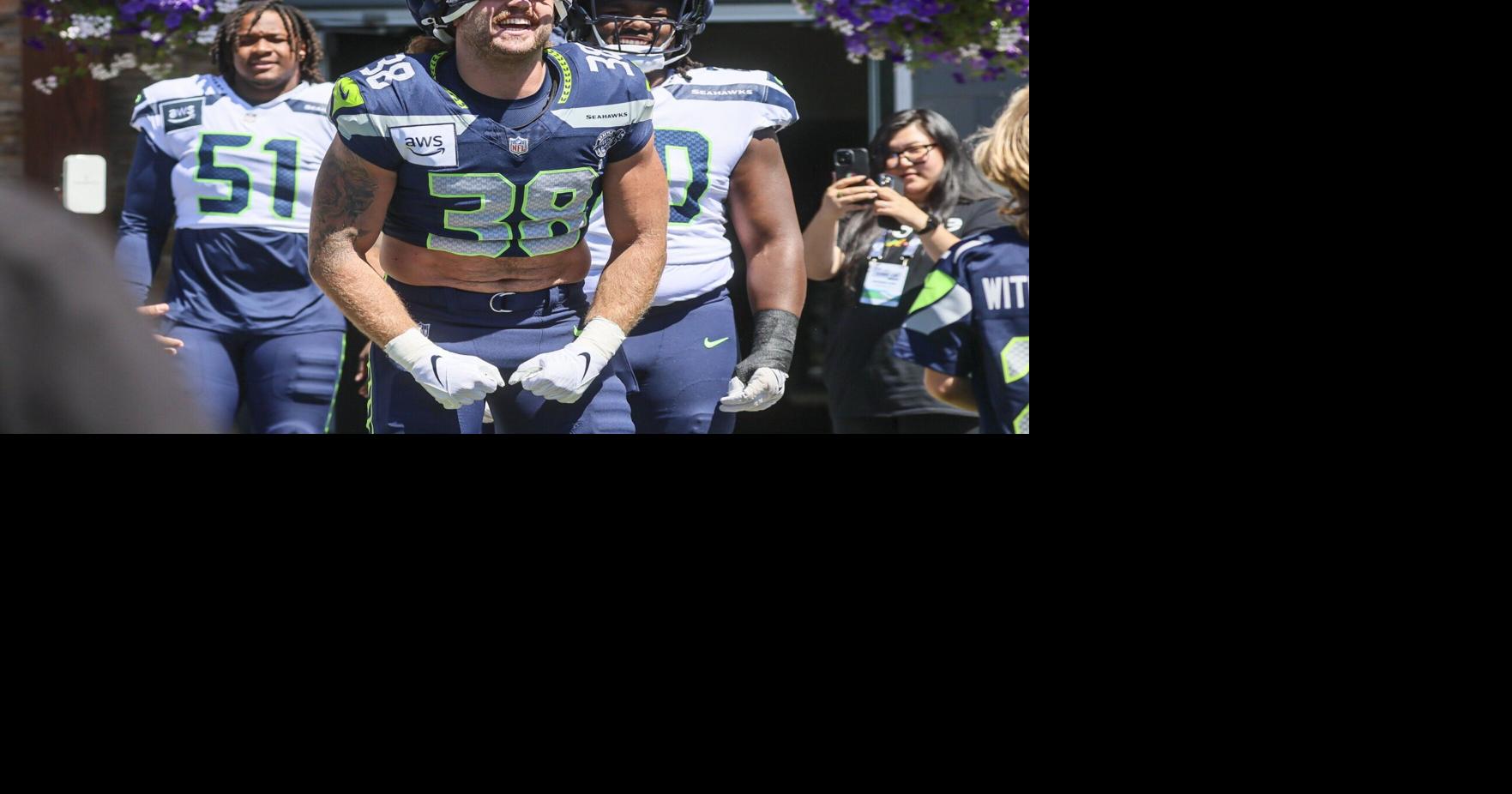 Seahawks’ Brady Russell went from college walk-on to Super Bowl captain ...