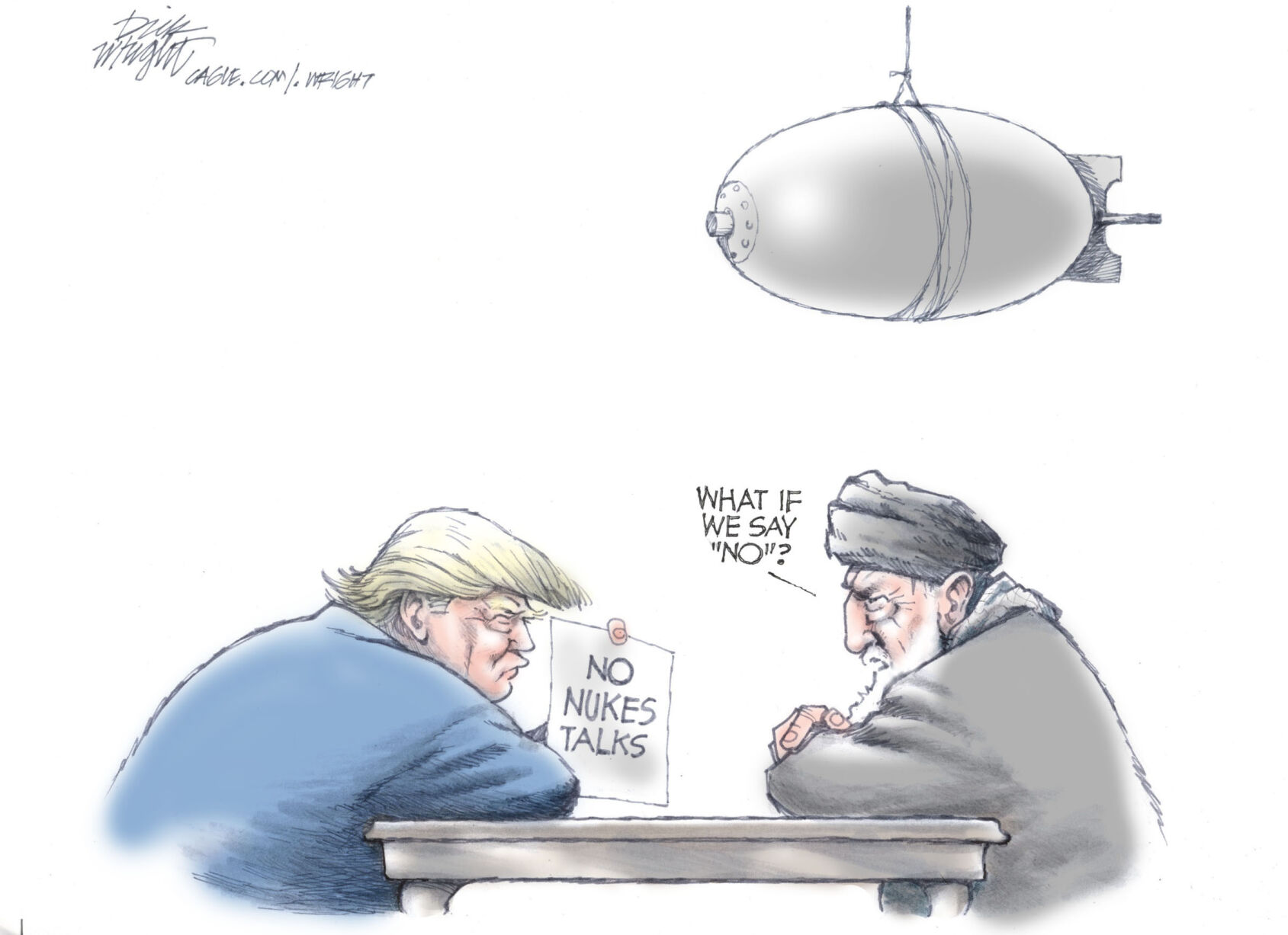 Editorial Cartoon: Dick Wright (April 21, 2025) | Cartoons | yakimaherald.com