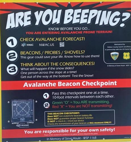 New avalanche beacon boards installed at four sno-parks in Kittitas ...
