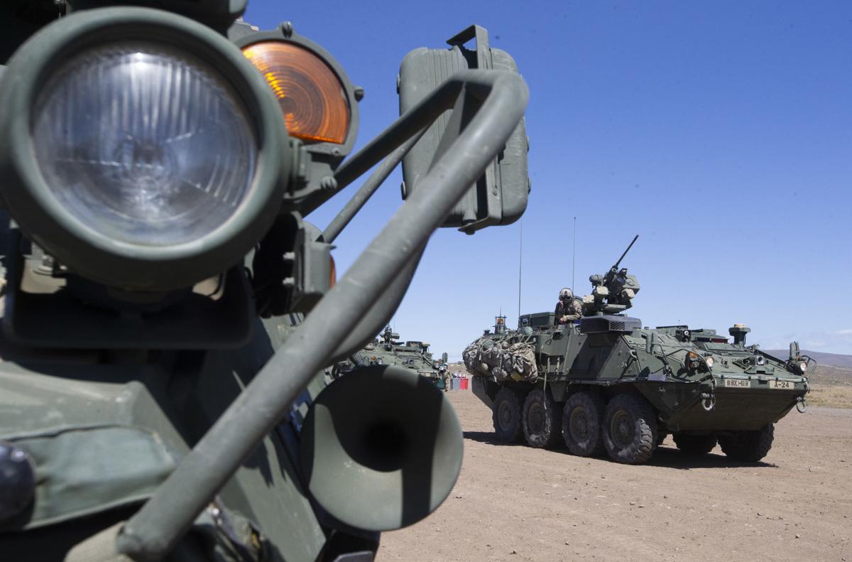 Photos: 81st Stryker Brigade Combat Team trains at Yakima Training ...