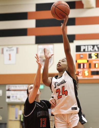 Davis girls roll to district title for Akil White's 100th win as a ...