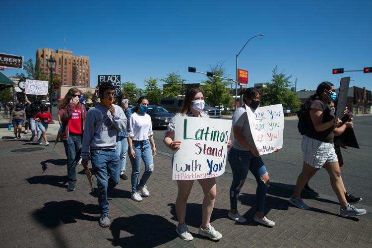 Photos: Justice for George Floyd rally | Photos and Videos ...