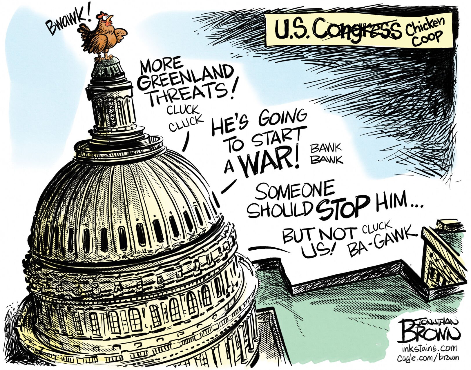 Editorial Cartoon: Jonathan Brown (Jan. 24, 2026) | Opinion ...