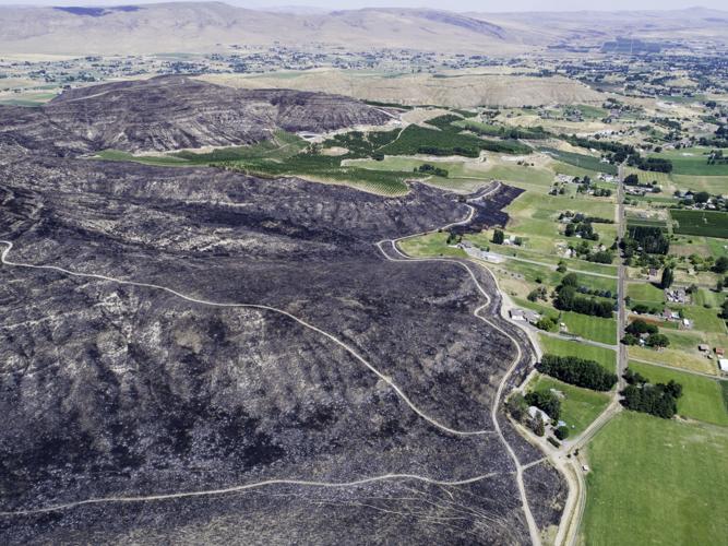 Aerial Photos: The aftermath of the Wenas brush fire | | yakimaherald.com
