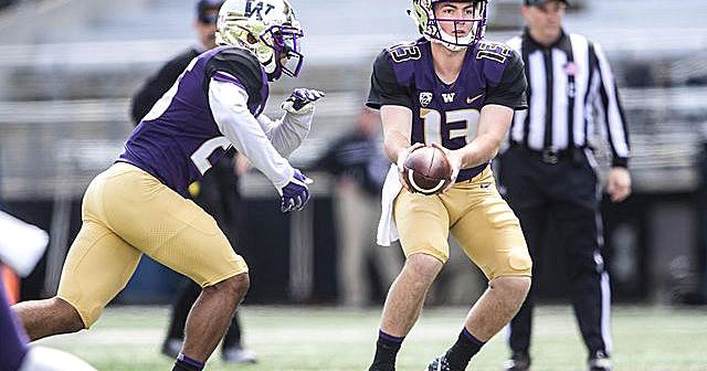Defense gets win with goal-line stop to cap UW football's spring game ...