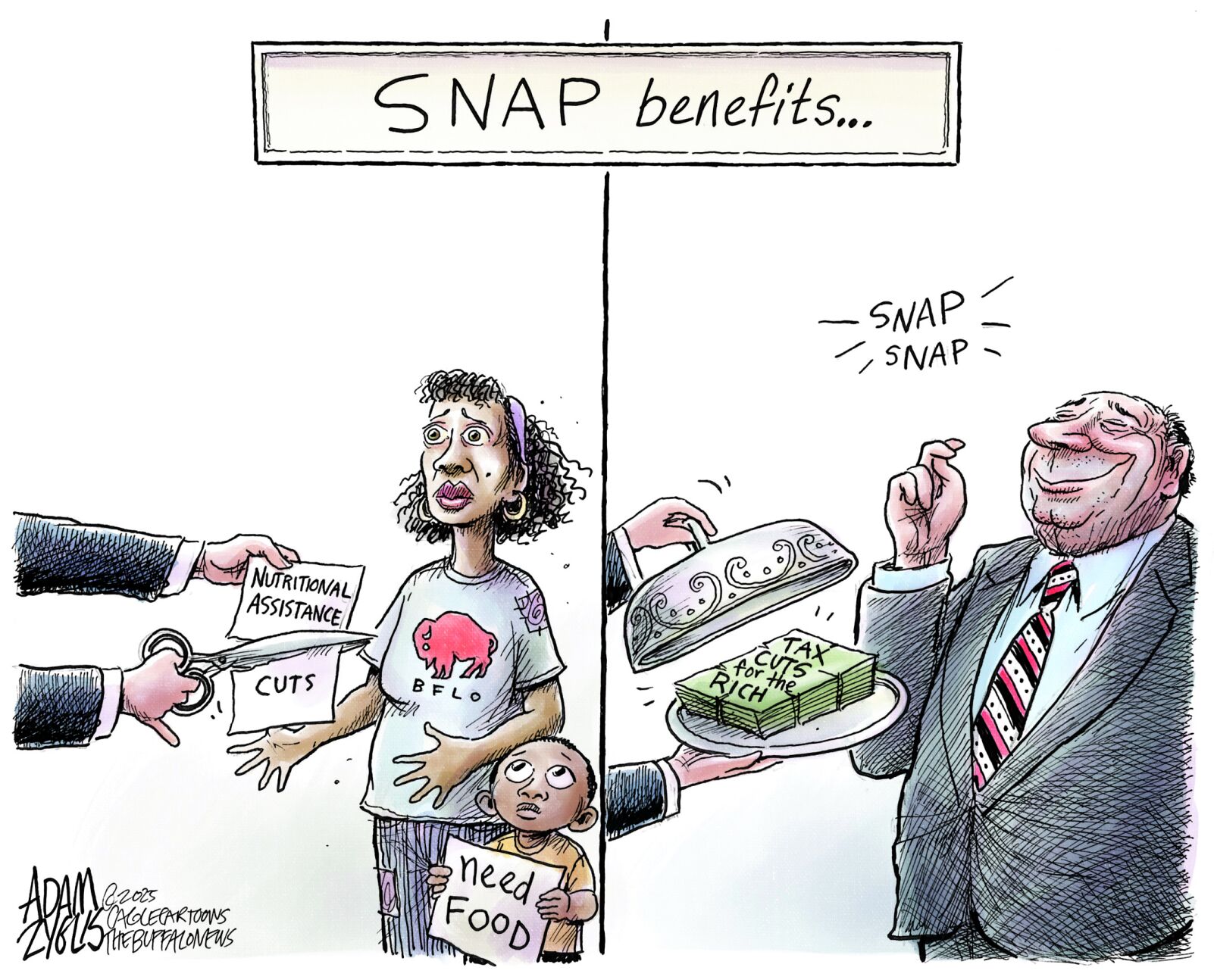 Editorial Cartoon: Adam Zyglis (July 25, 2025) | Opinion | yakimaherald.com