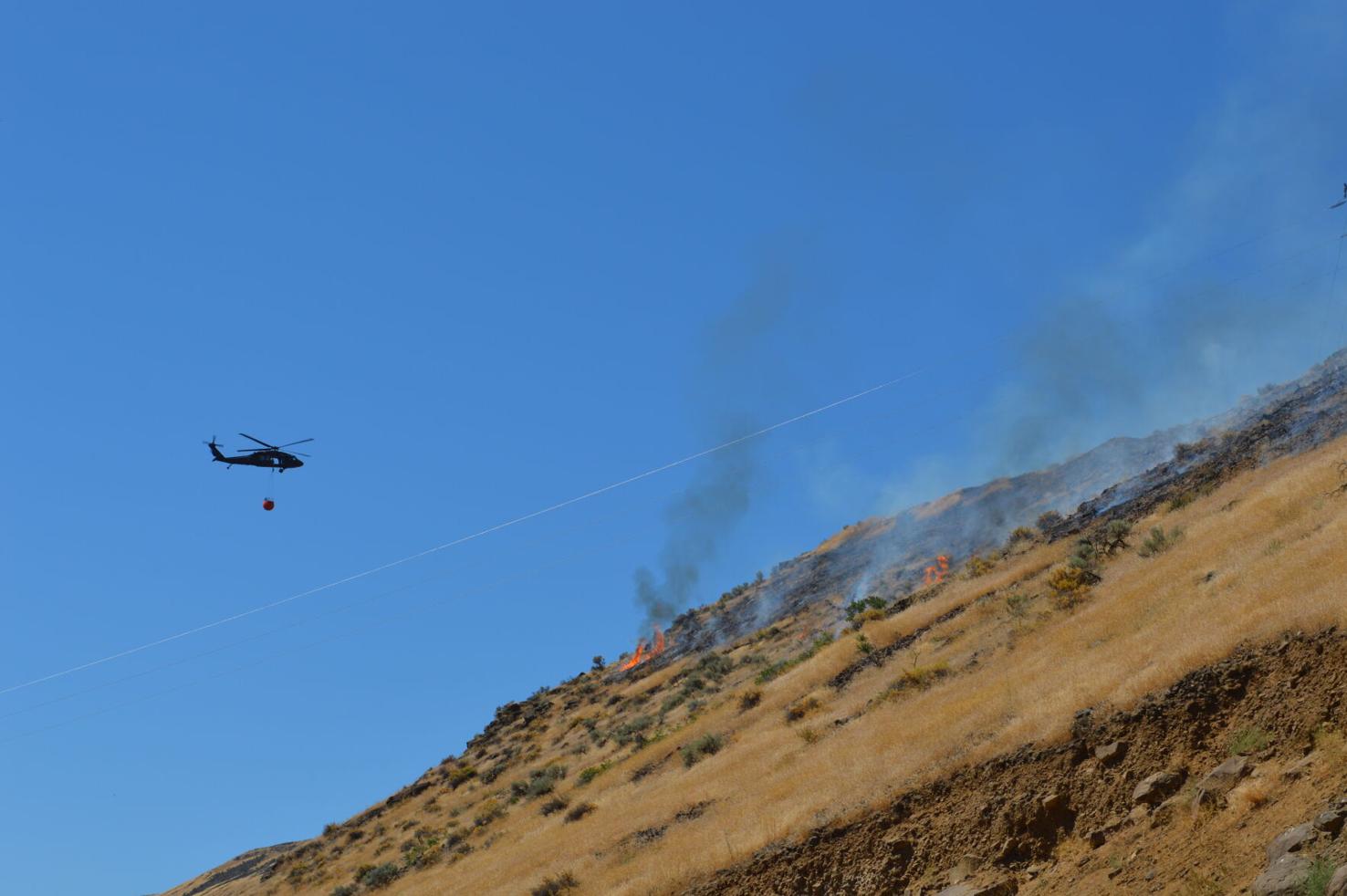 Evacuation order lifted for Rest Haven Road fire; other Yakima Valley ...