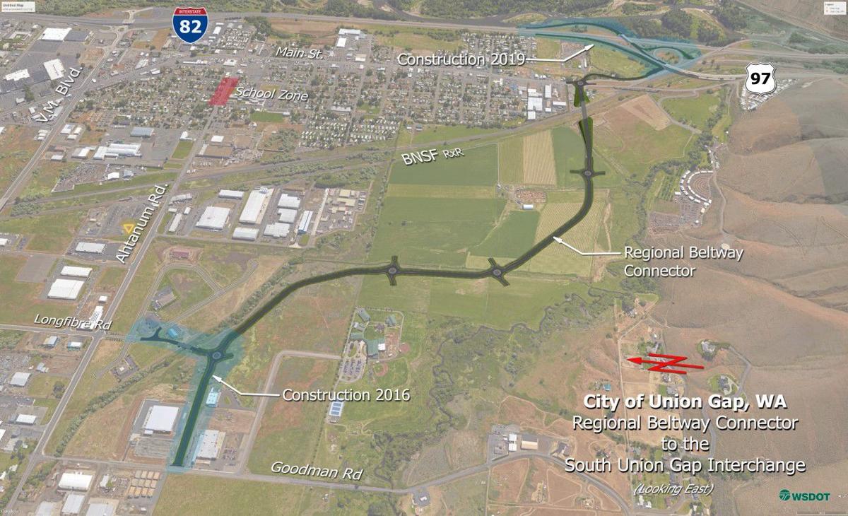 Union Gap breaks ground for first phase of regional beltway | Local ...