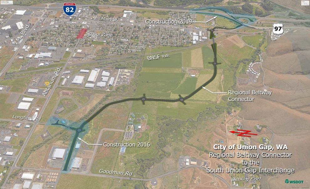 Union Gap breaks ground for first phase of regional beltway | Local ...