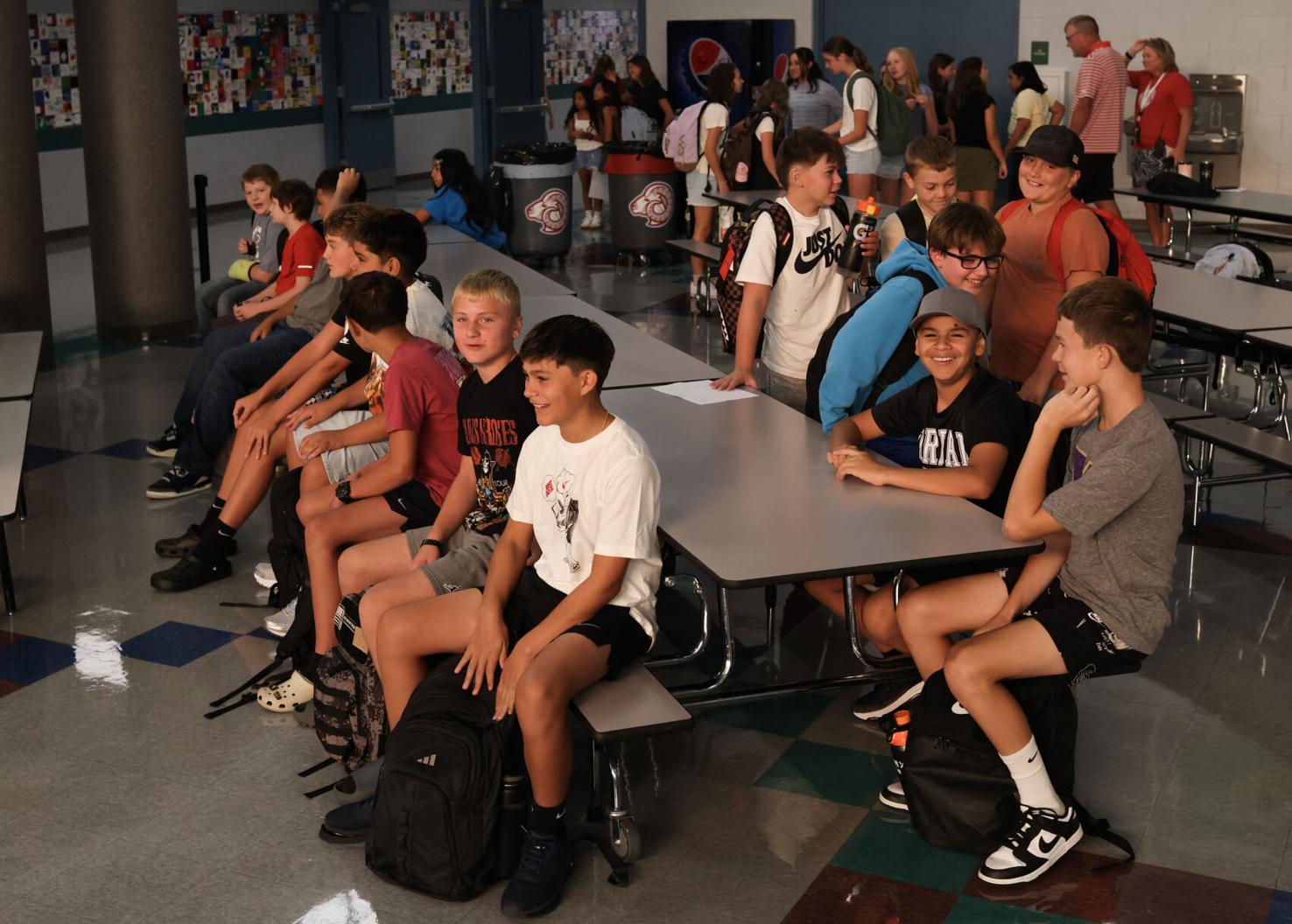 West Valley middle school students in Yakima work through first-day ...