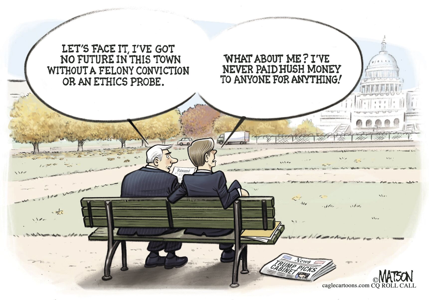 Editorial Cartoon: R.J. Matson (Nov. 23, 2024) | Opinion | yakimaherald.com