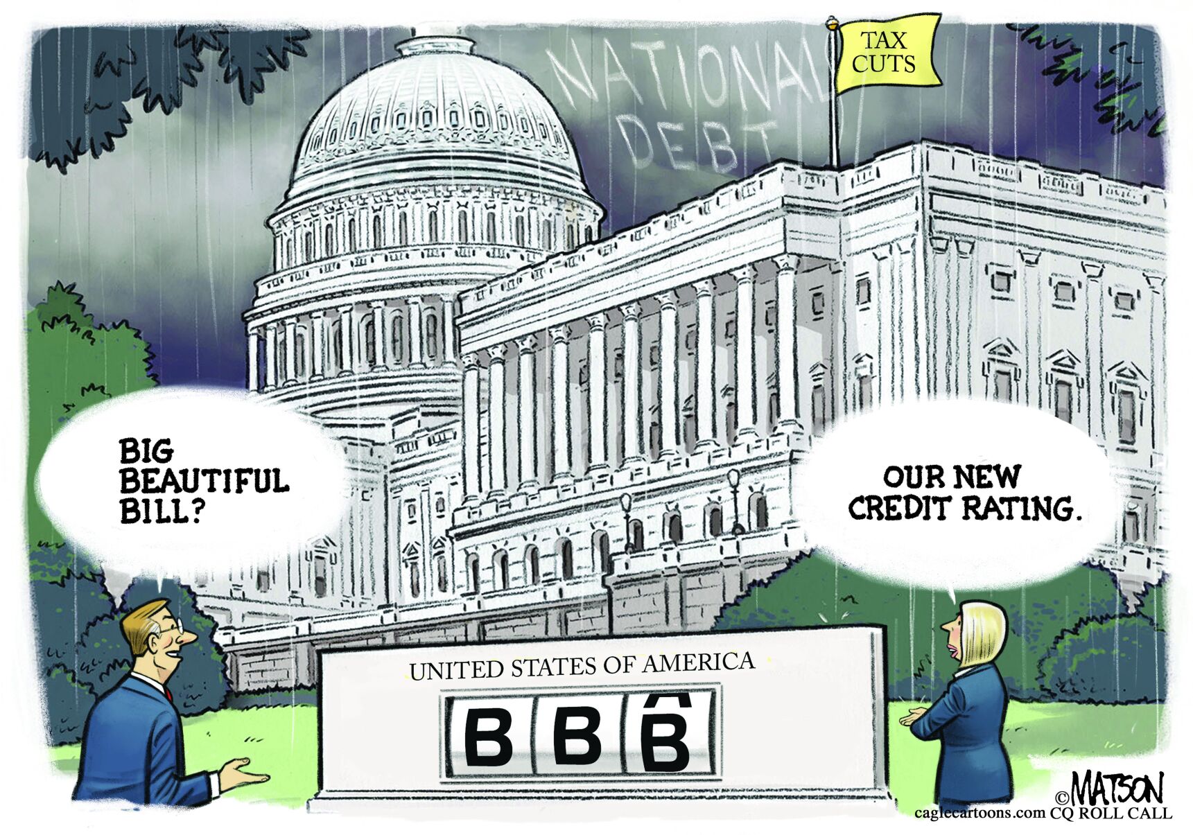 Editorial Cartoon: R.J. Matson (May 22, 2025) | Opinion | yakimaherald.com